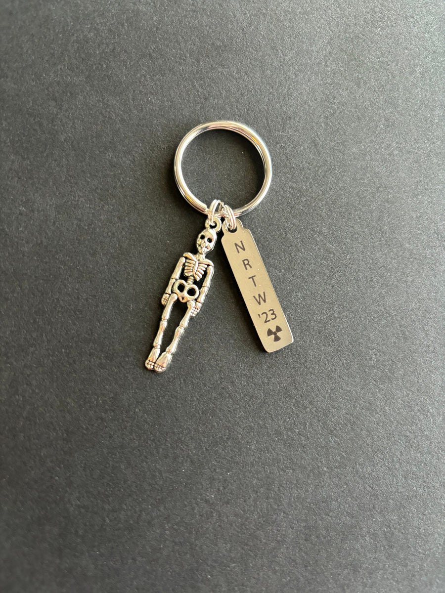 NRTW 2023 Keychain, Skeleton, National Rad Tech Week, Radiology Keycha ...